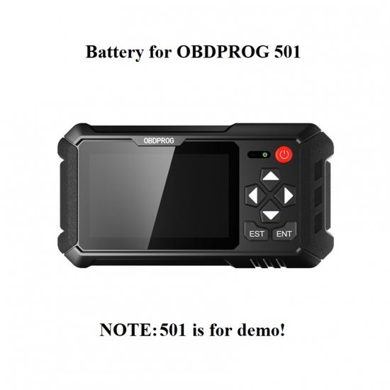 Battery Replacement for OBDPROG Codify Monster 501 Programmer|OBDPROG-501|Other Parts